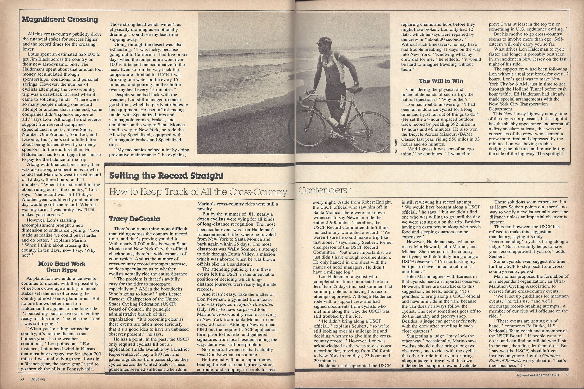 Bike Forums - 40 Years Ago: November 1981 in Bicycling magazine