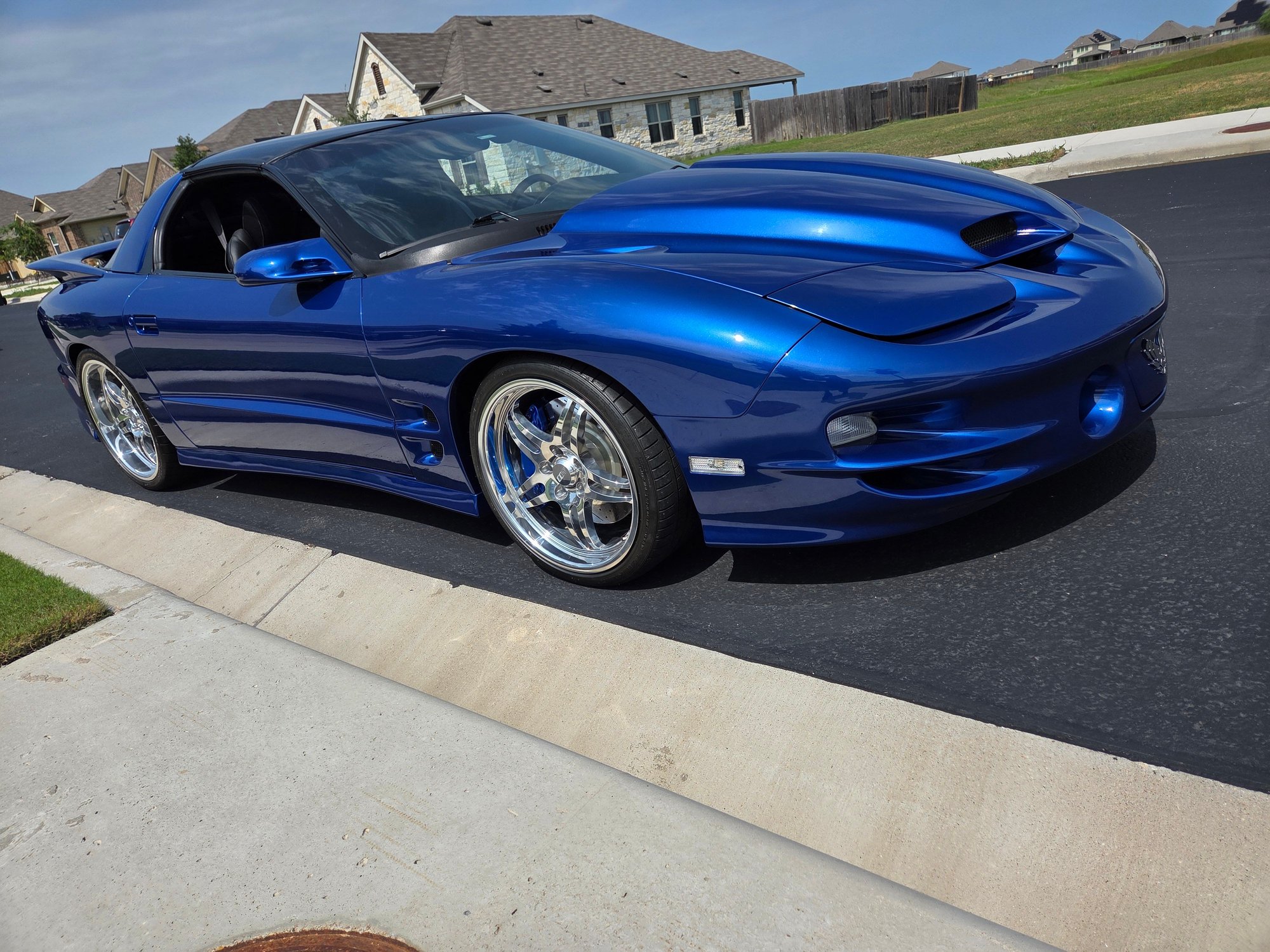 Pontiac Trans Am WS6, 402ci, T56, Viper blue paint, CCW wheels ...
