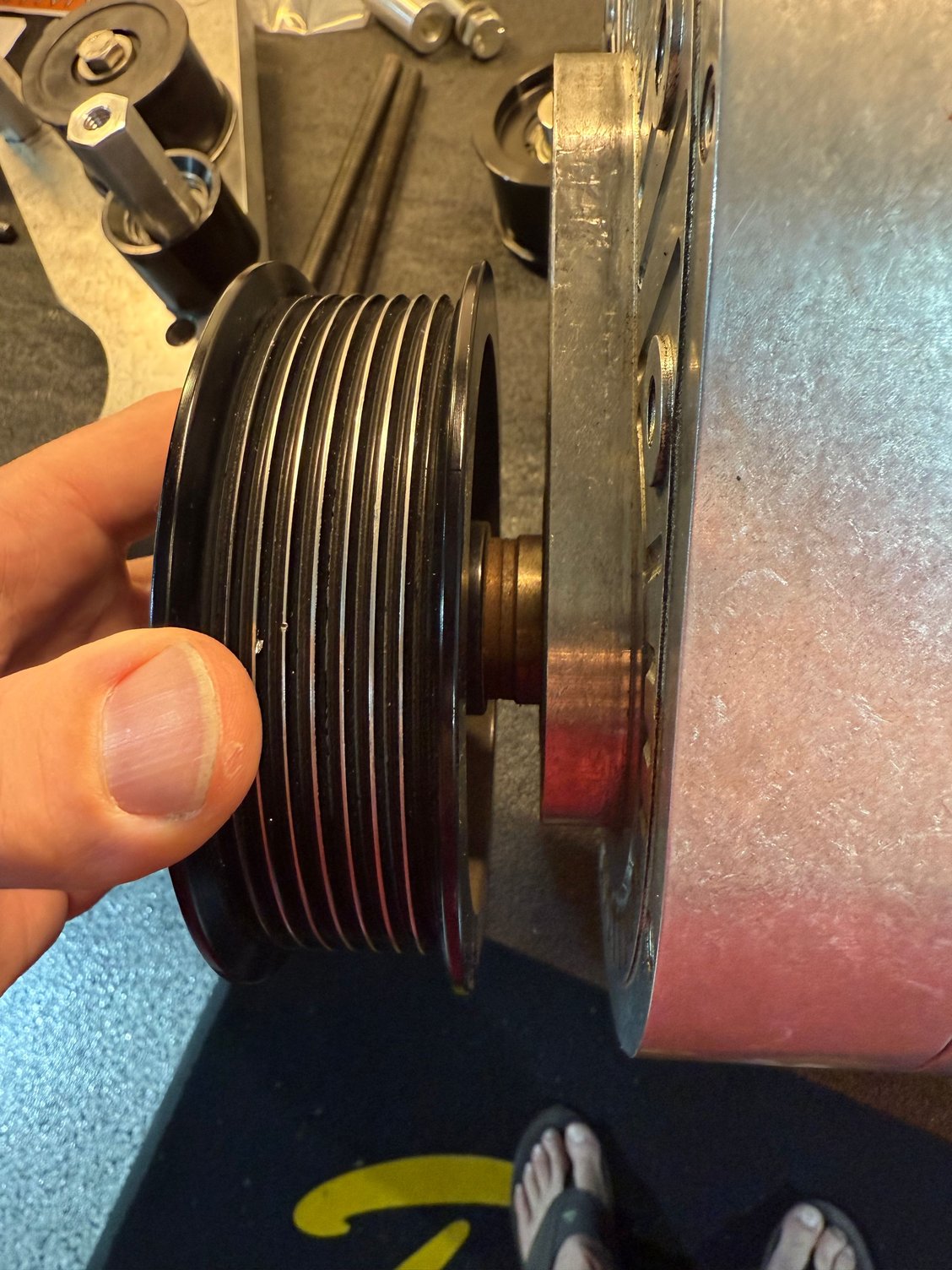 Aster bracket vs newer procharger bracket Width - LS1TECH - Camaro and ...