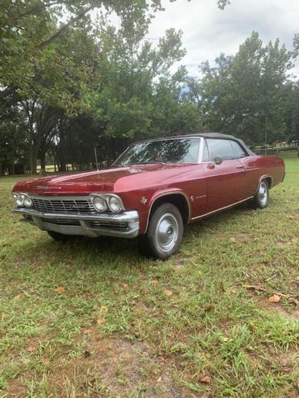 1965 Chevrolet Impala Candy Apple Red 1965 Impala Convertible