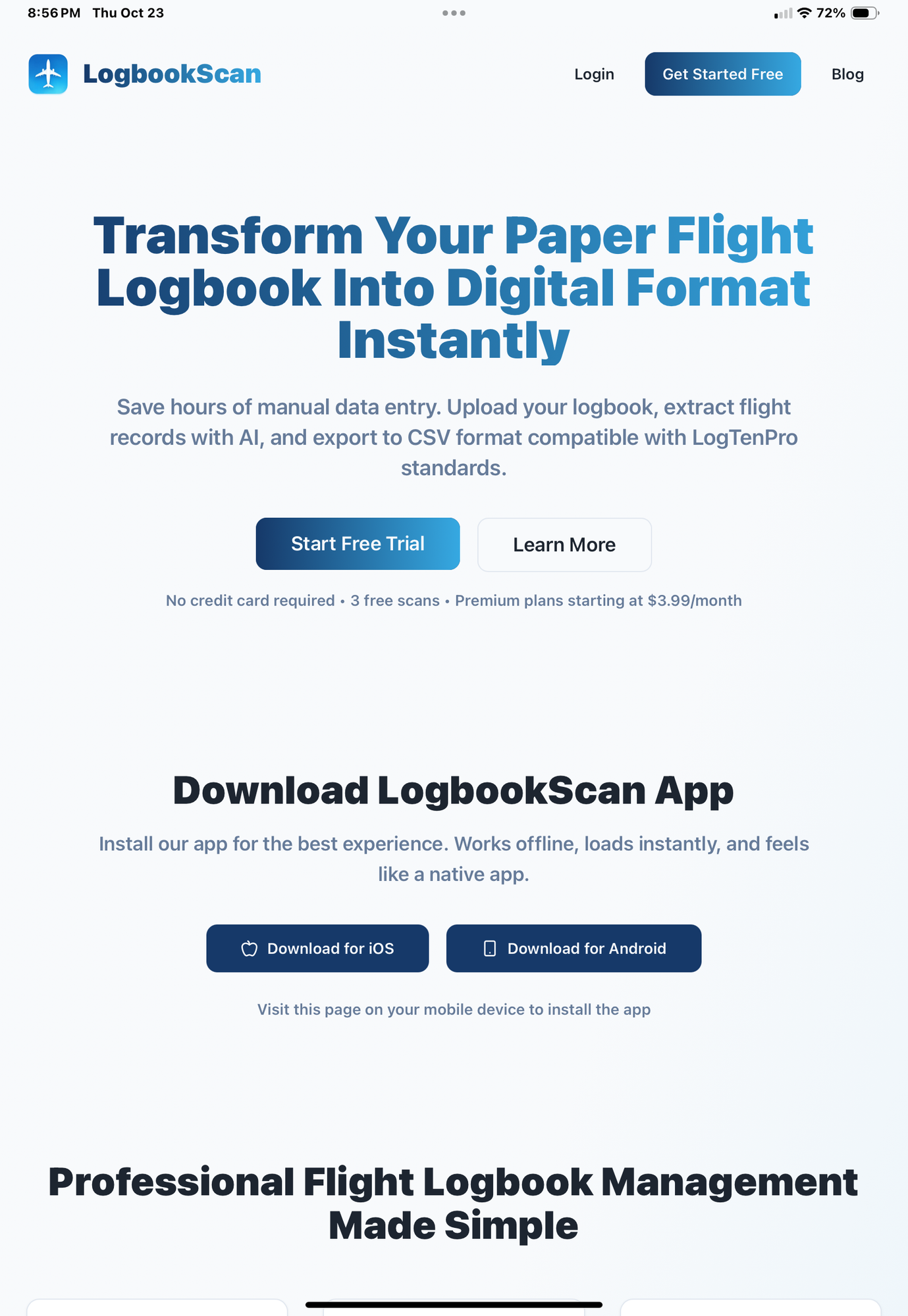 Transfer of 2000+ hours to digital logbook - PPRuNe Forums