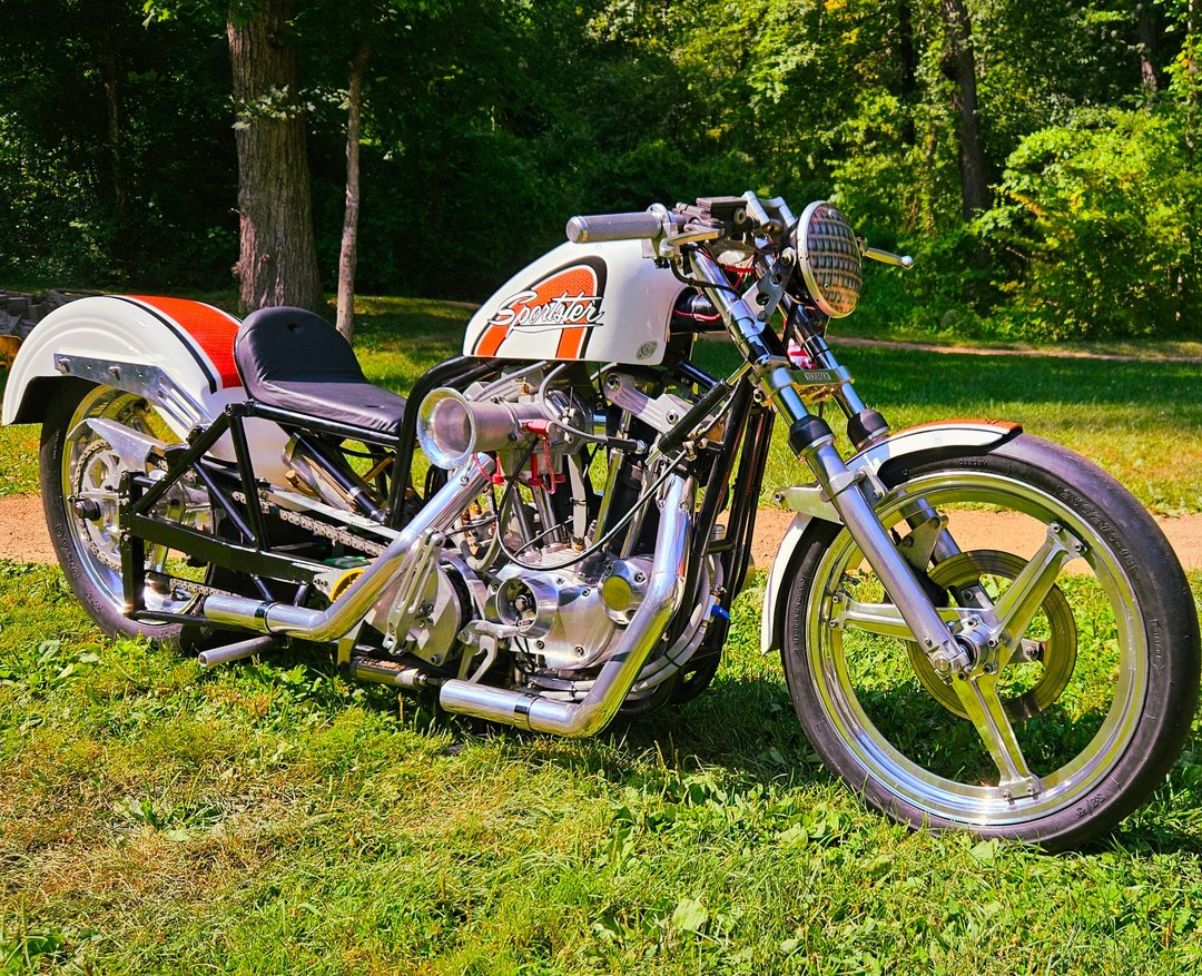 1974 Harley Ironhead Drag Bike – History and Refreshed for Sale in ...