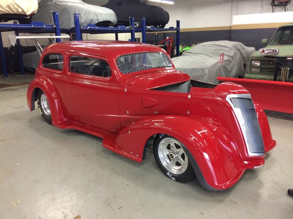 Full chrome-moly, tube chassis, 1937 Chevy, Drag car Chassis for Sale ...
