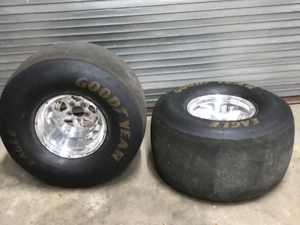 Weld Racing AlumaStar Polished Wheels with Slicks for Sale in Pasadena ...