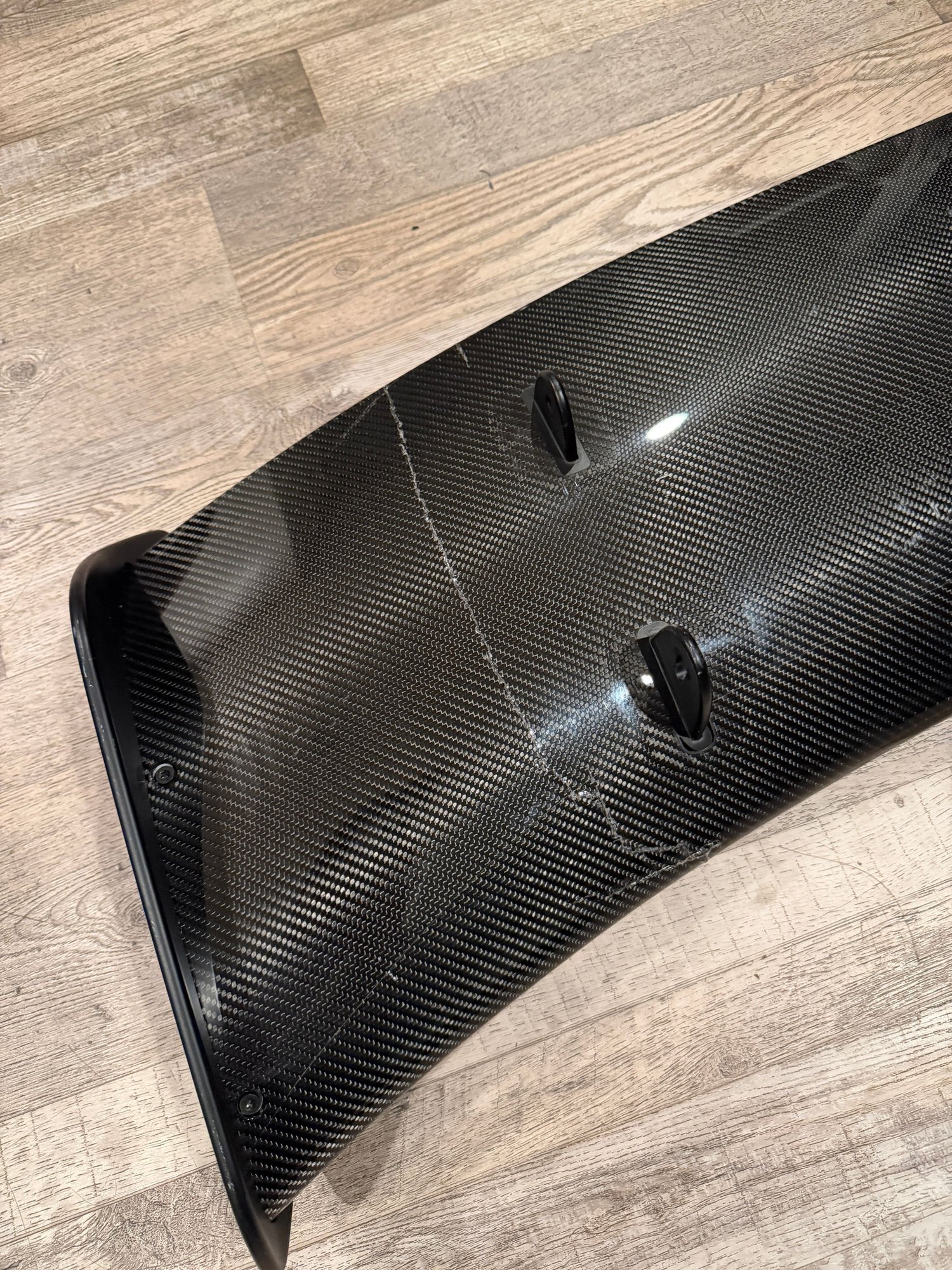 991.2 GT3RS Weissach Package Carbon Fiber Wing (Damaged) - Rennlist ...