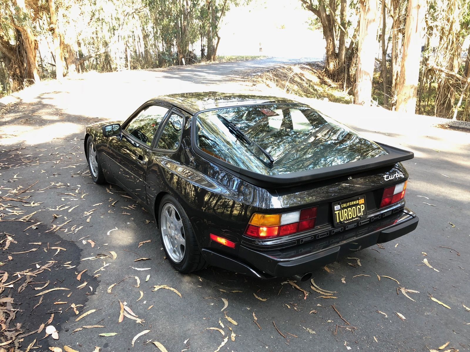 1989 Porsche 944 Turbo, Satin Black on Black, Heated Sports Seats, Rare ...