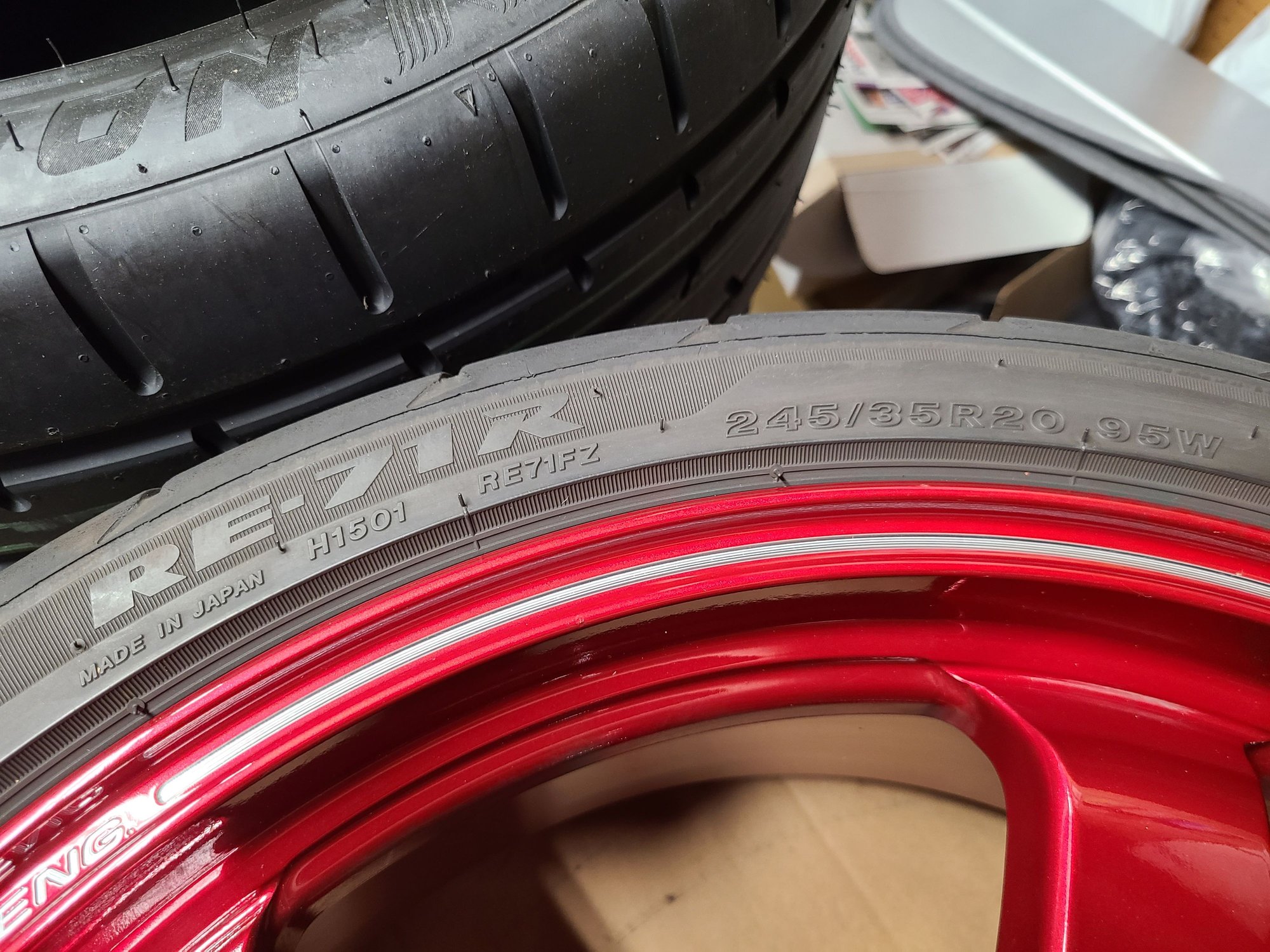 Volk TE37 Ultra forged wheels w/ TPMS, Nankang CR-S tires - Rennlist ...