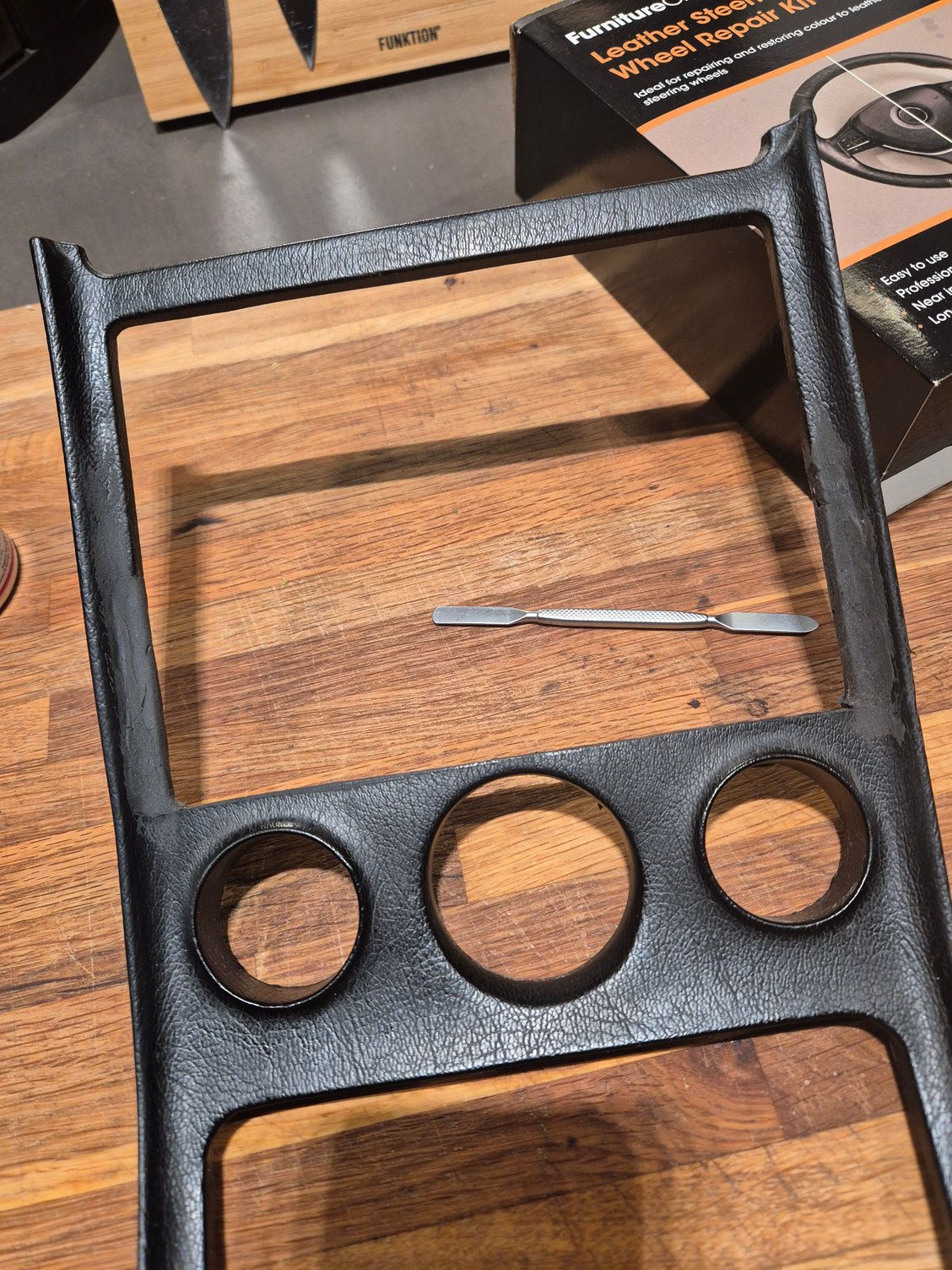 Easy fix for hacked up inner consol frame - Rennlist - Porsche ...