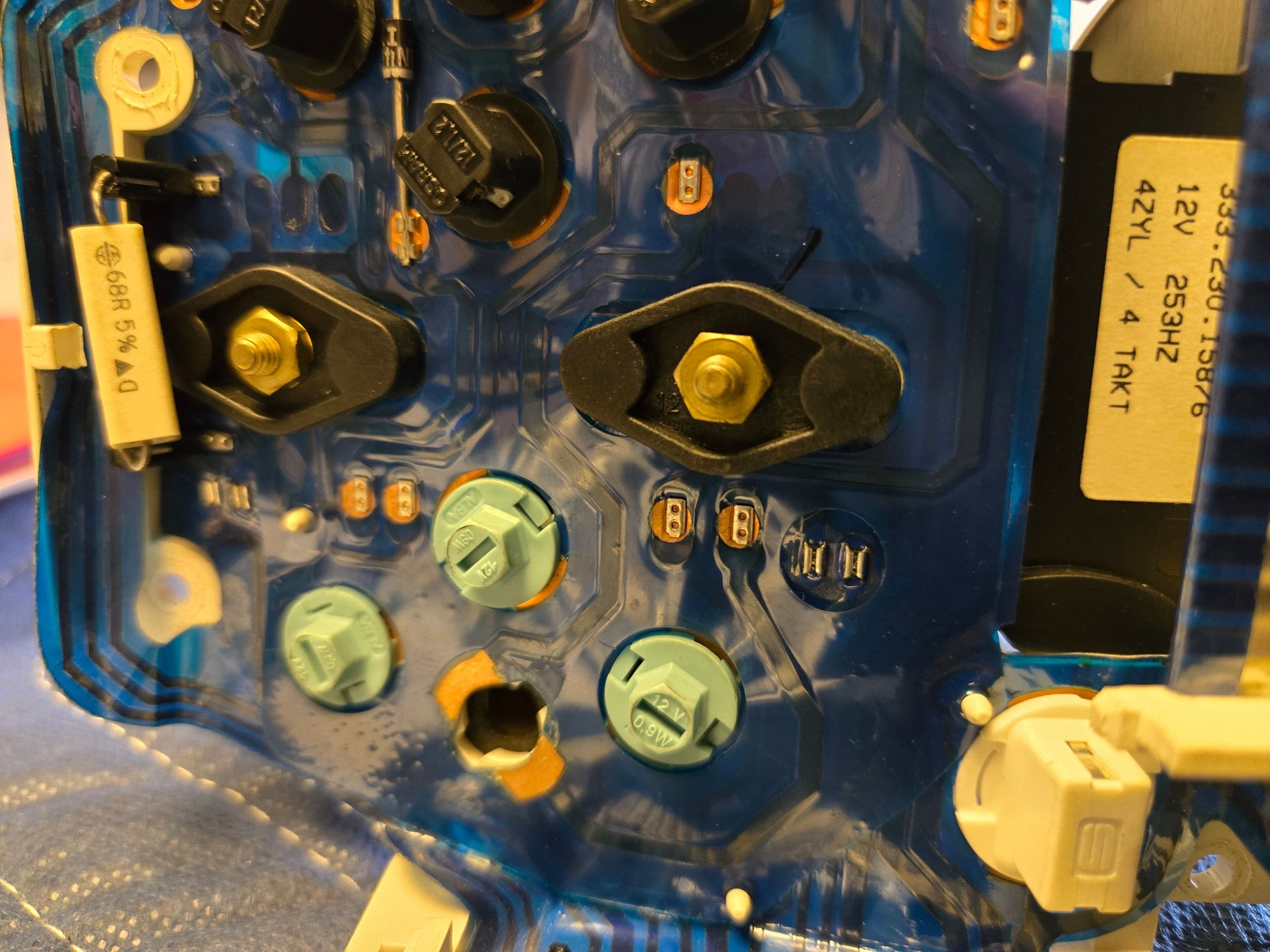 Instrument cluster bulbs - Rennlist - Porsche Discussion Forums