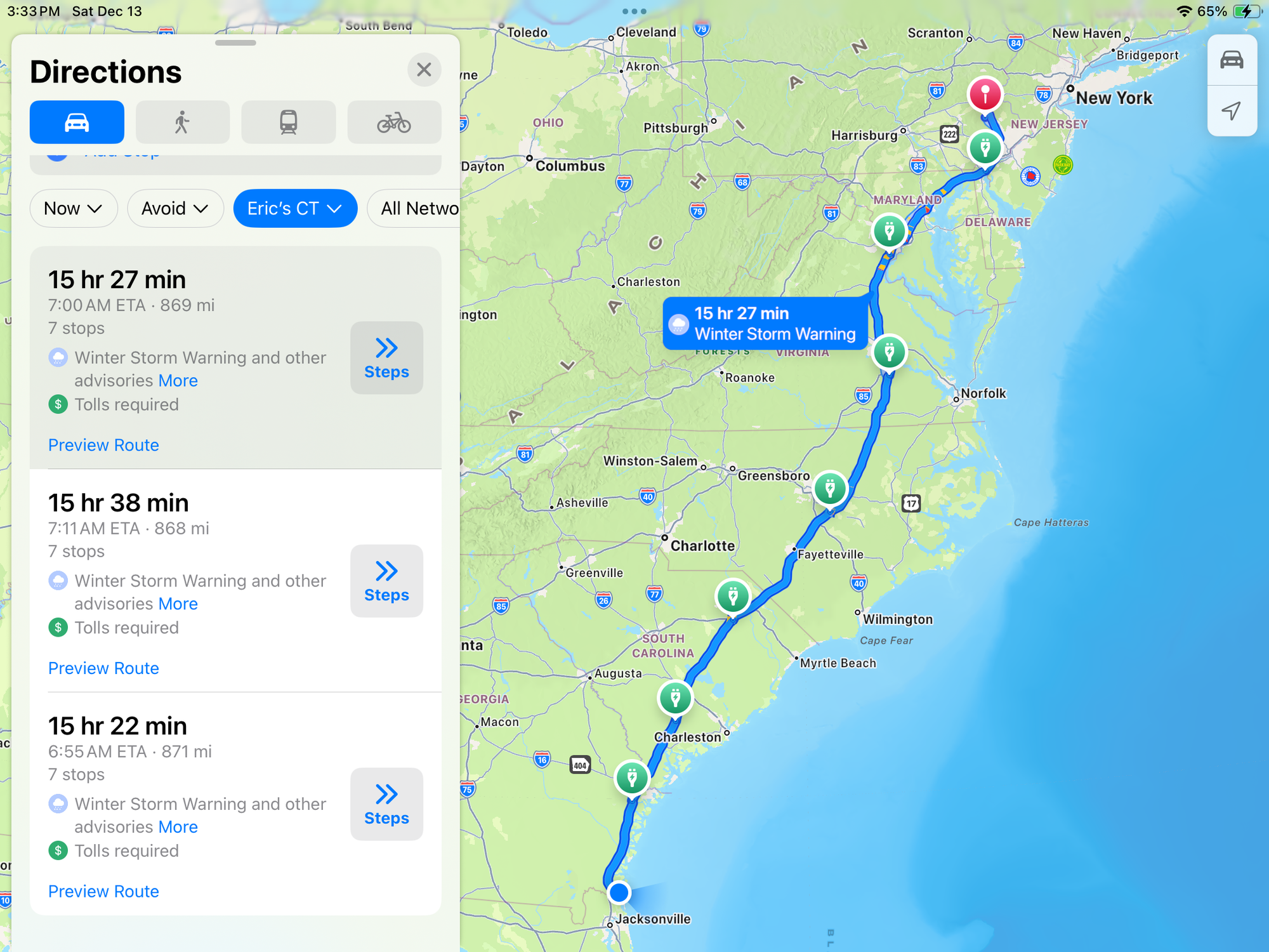 December Road Trip from Ga to Pa - Rennlist - Porsche Discussion Forums