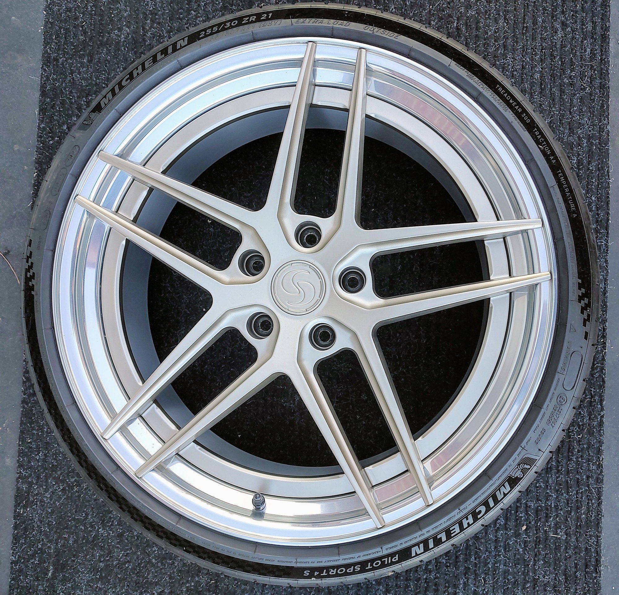 Signature Forged 301S 21's 991 Turbo 5 lug wheels/tires - Rennlist ...
