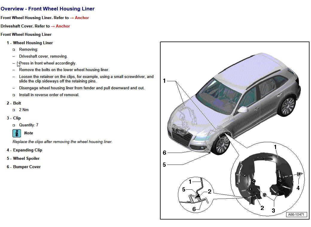 2014 q5 Windshield Washer Pump Location - AudiWorld Forums