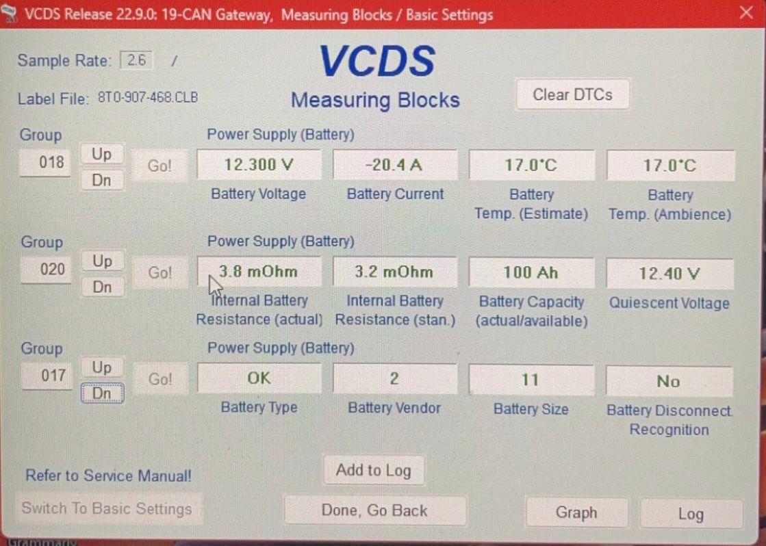 Battery coding - AudiWorld Forums