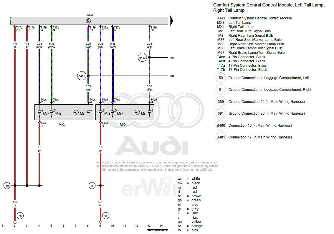 Allroad wiring diagram - AudiWorld Forums