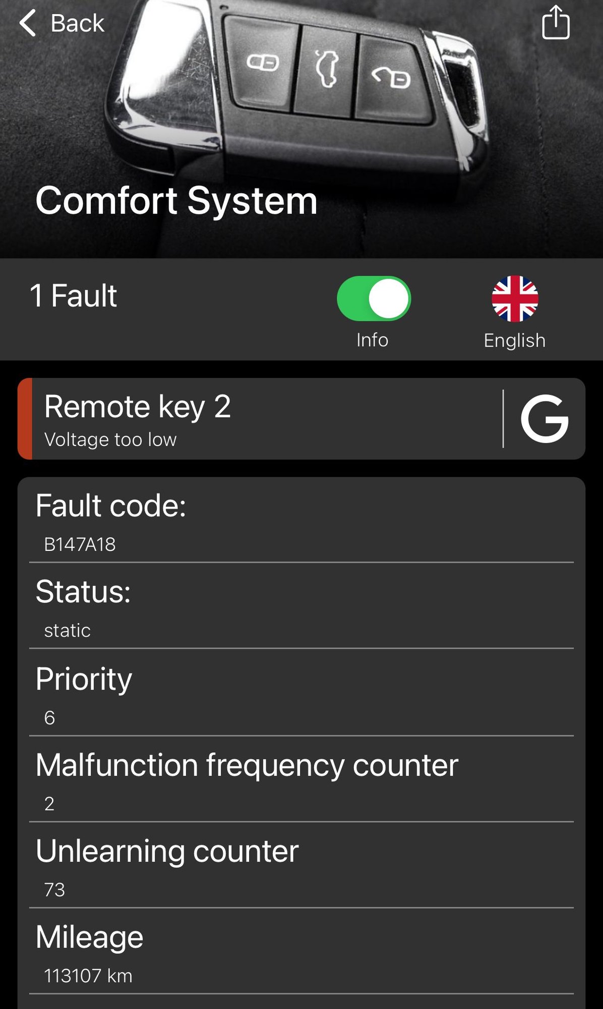 Key fob battery low - even after changing battery - Page 2 - AudiWorld Forums