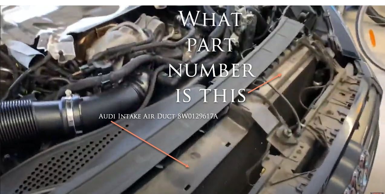 Part Number - AudiWorld Forums