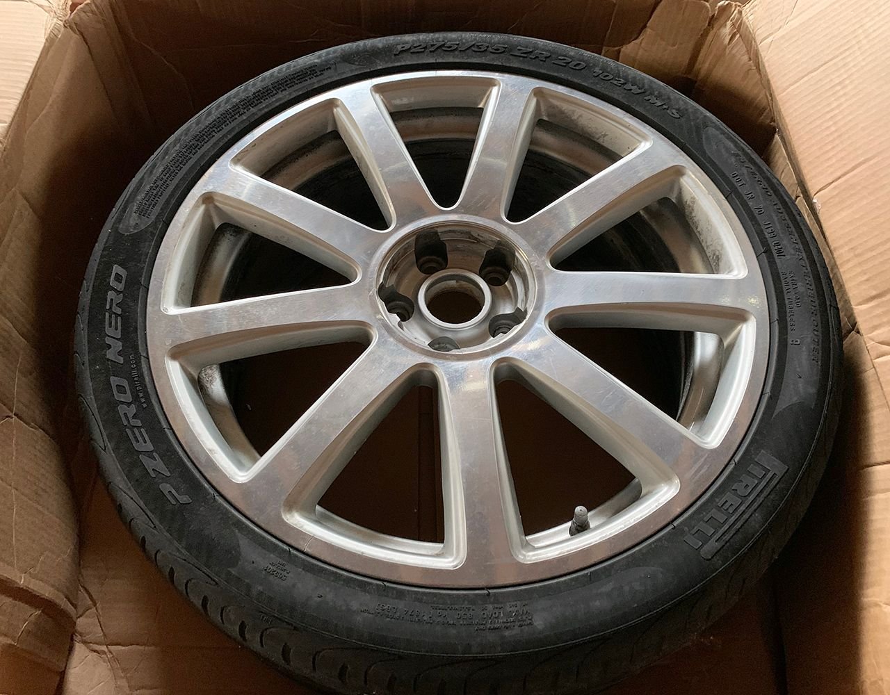 Audi D3 A8 W12 Factory Rims/Wheels - 20" 9 Spoke Wheels - AudiWorld Forums