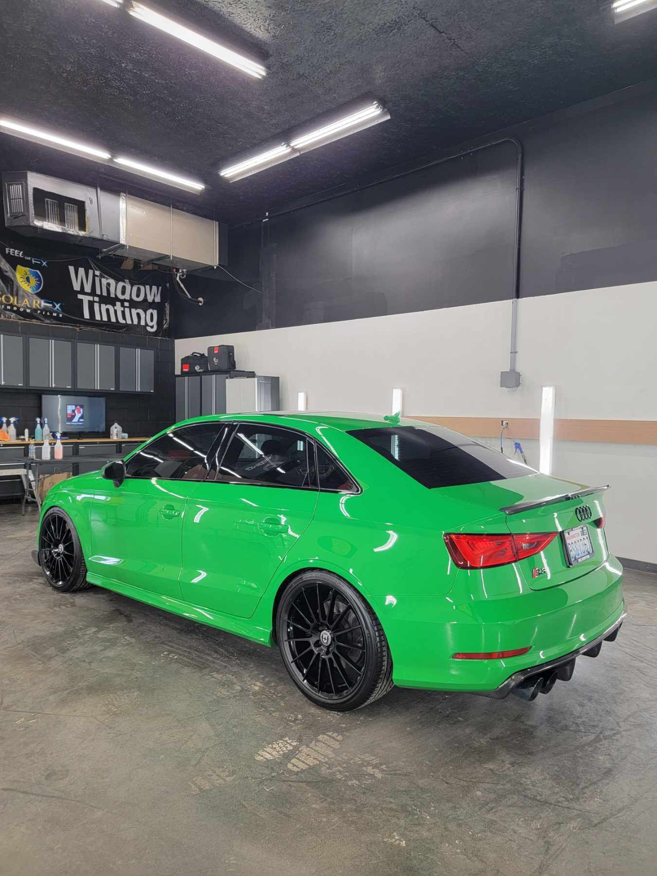 1 of 5 VIPER GREEN Audi S3 - Every option, APR Stg 3+, HRE wheels, BBK ...