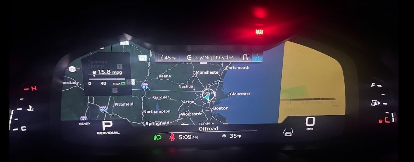 Virtual cockpit damaged screen - AudiWorld Forums