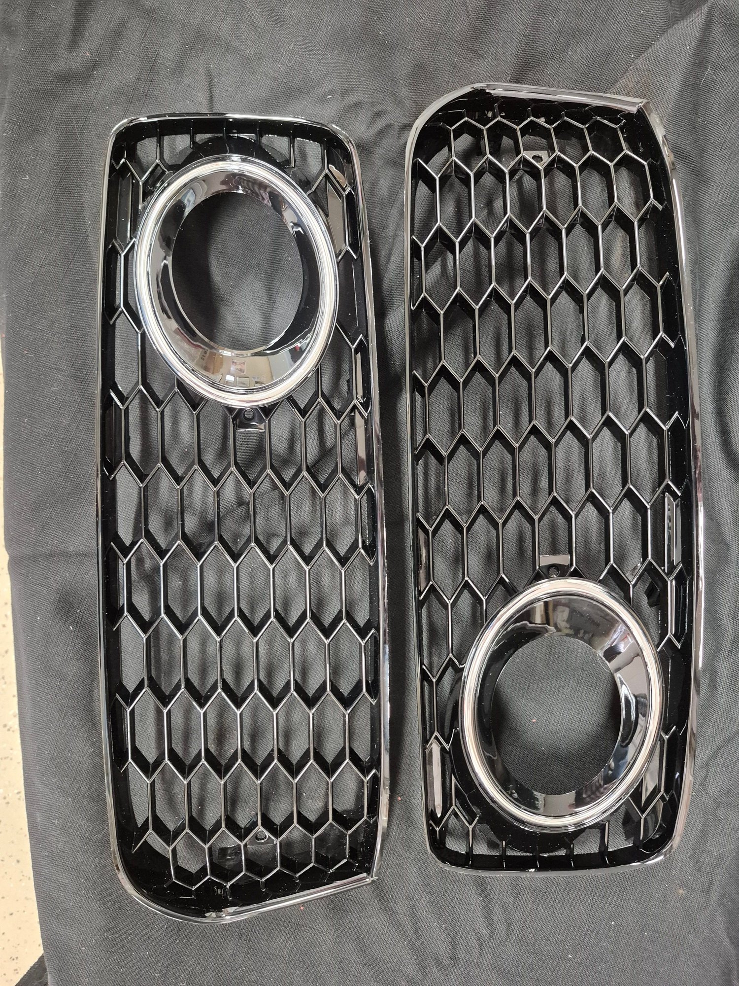 Brand New Honeycomb Lower Grills - AudiWorld Forums