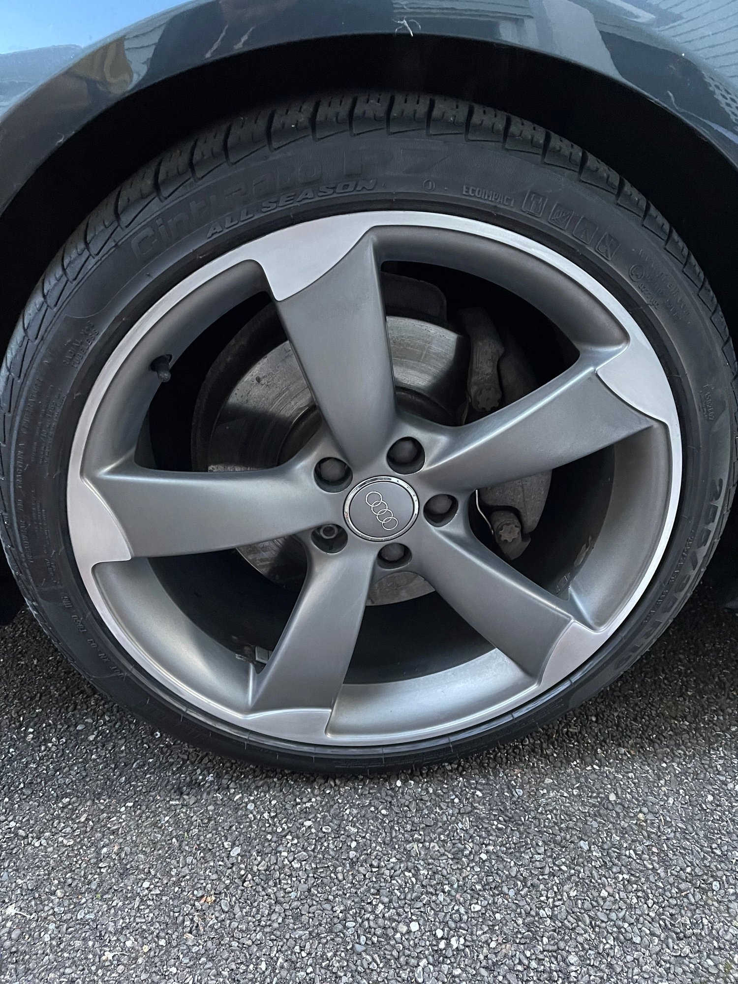 19" Rotor Curb Rash Repair - AudiWorld Forums