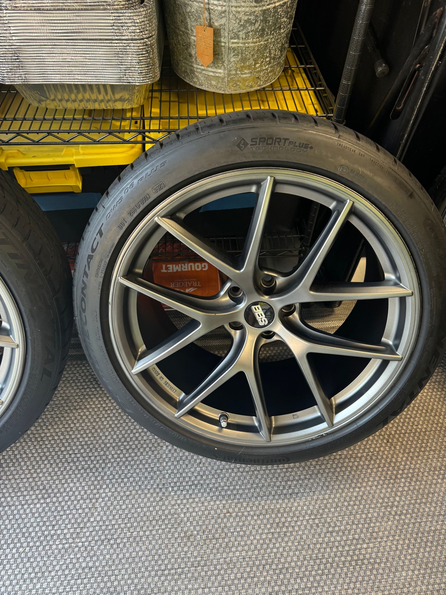 BBS ci-r 20x10 et25 with conti all season dws - AudiWorld Forums