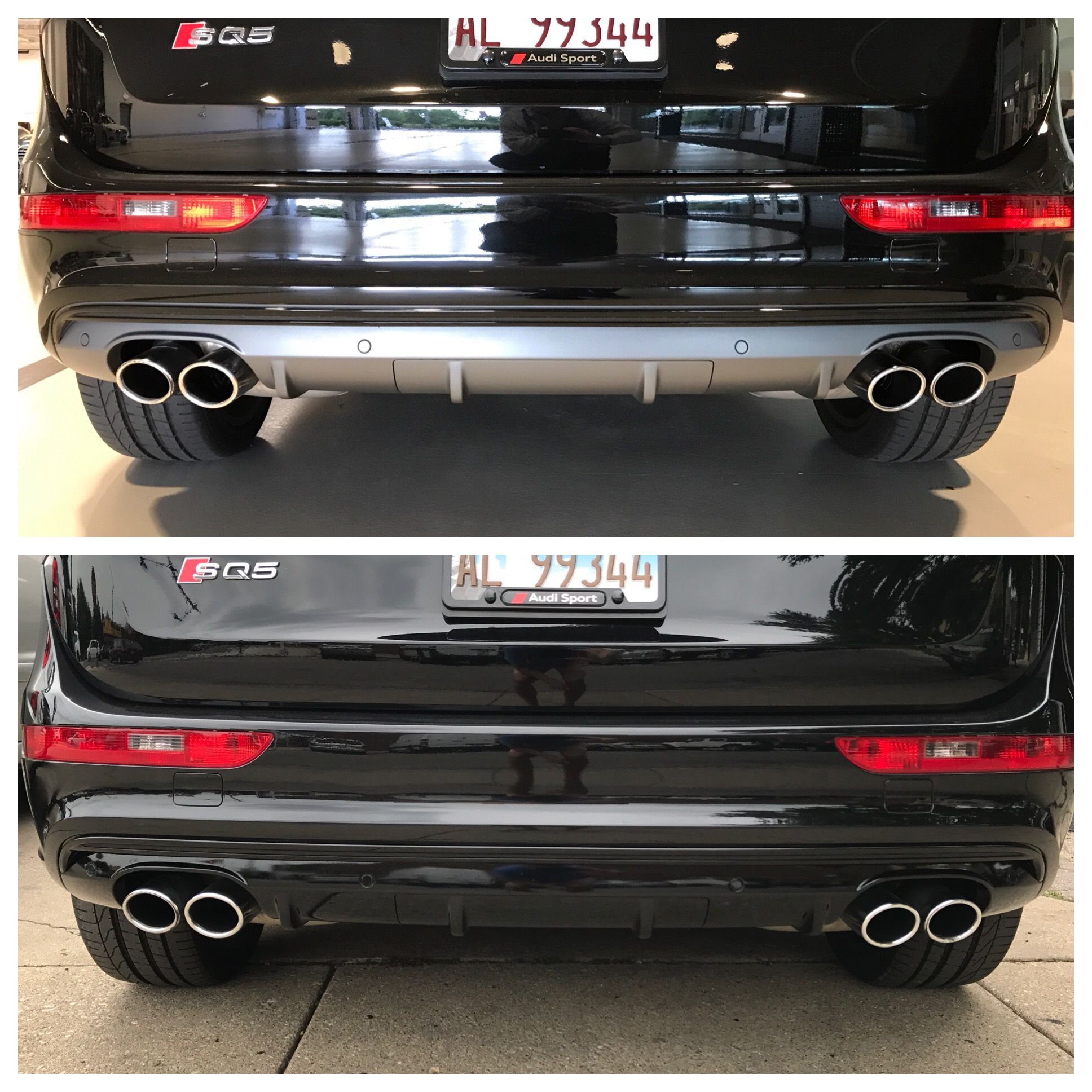Painting the SQ5 Rear Diffuser - High Gloss or Matte Black? - AudiWorld Forums