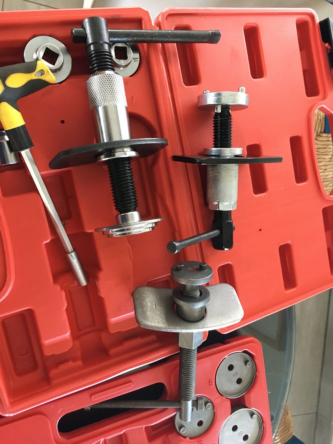 Brake pad disc/rotor tools used for servicing my Q5 - AudiWorld Forums
