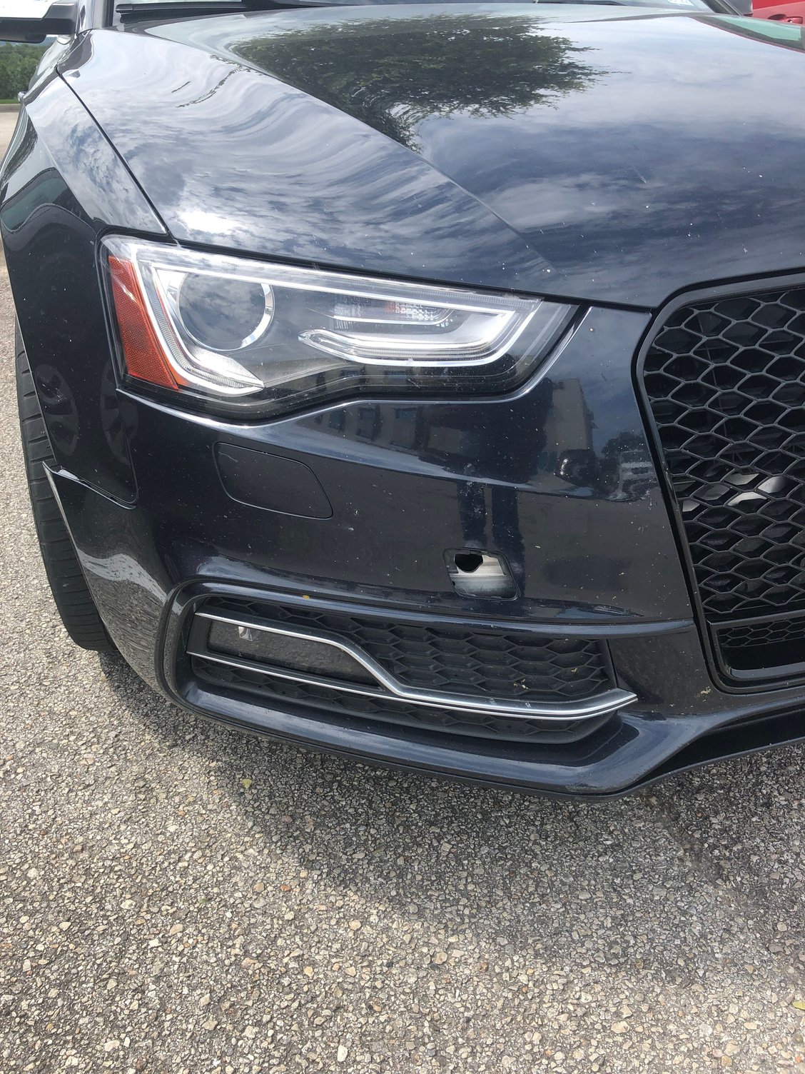 Missing Front Bumper Sensor - AudiWorld Forums