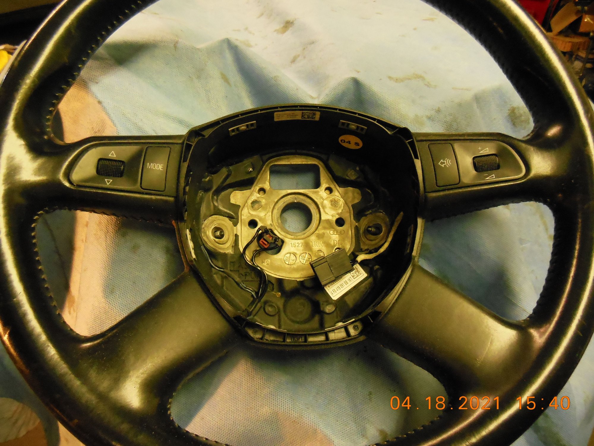 Heated Steering Wheel - AudiWorld Forums