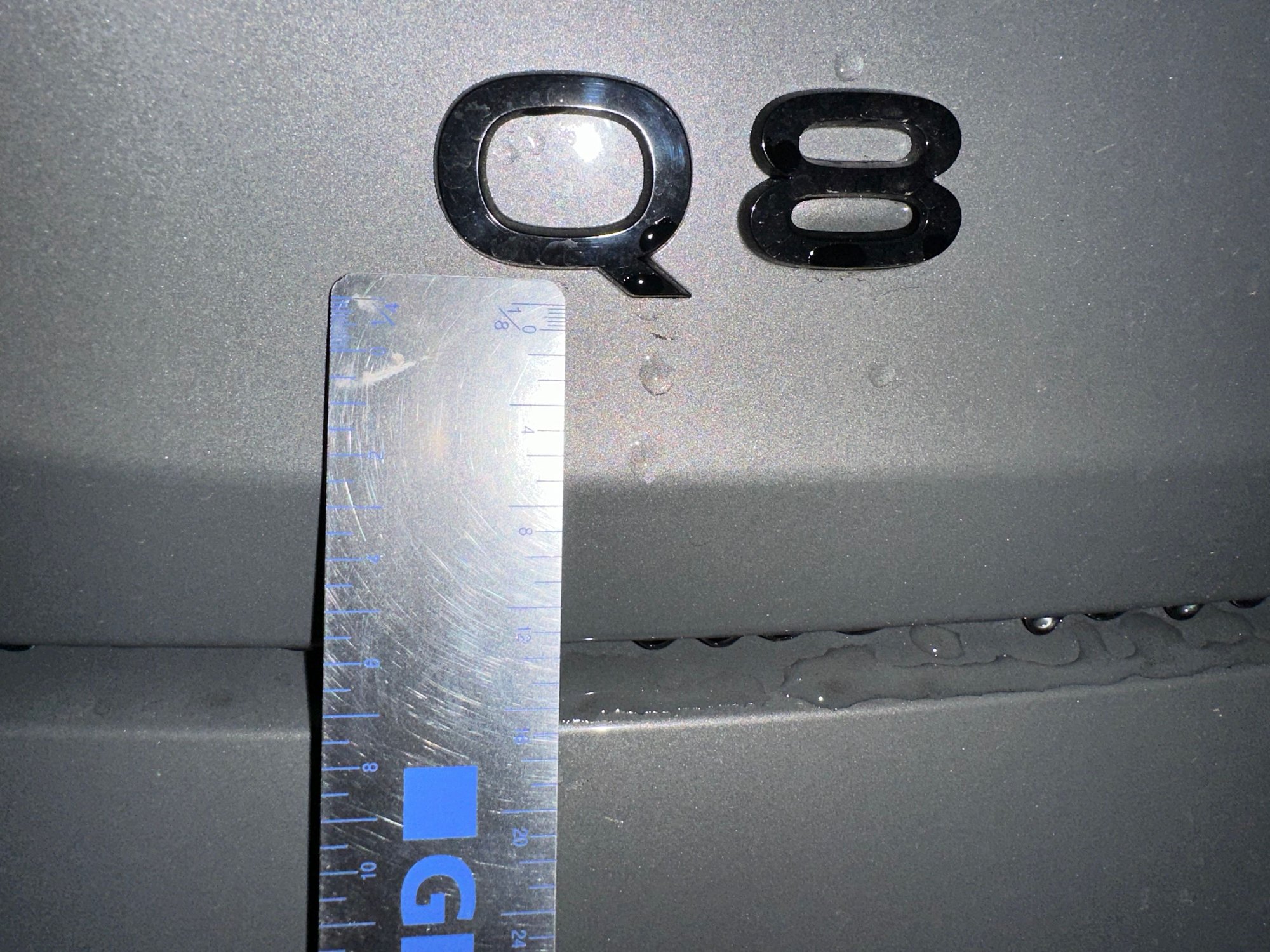 Q8 Badge Location - AudiWorld Forums
