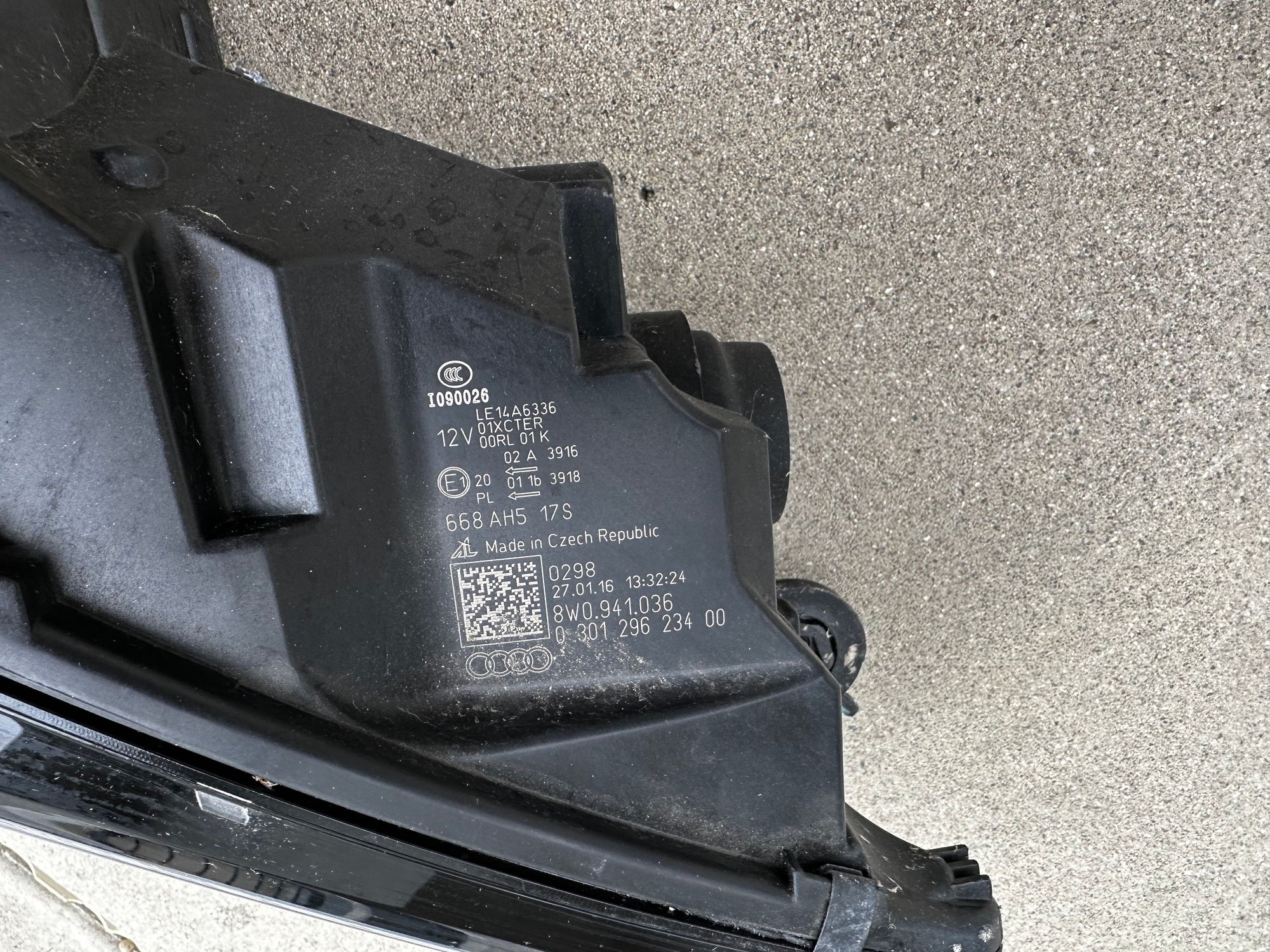 2017 B9 A4 Full Matrix LED Headlight - AudiWorld Forums