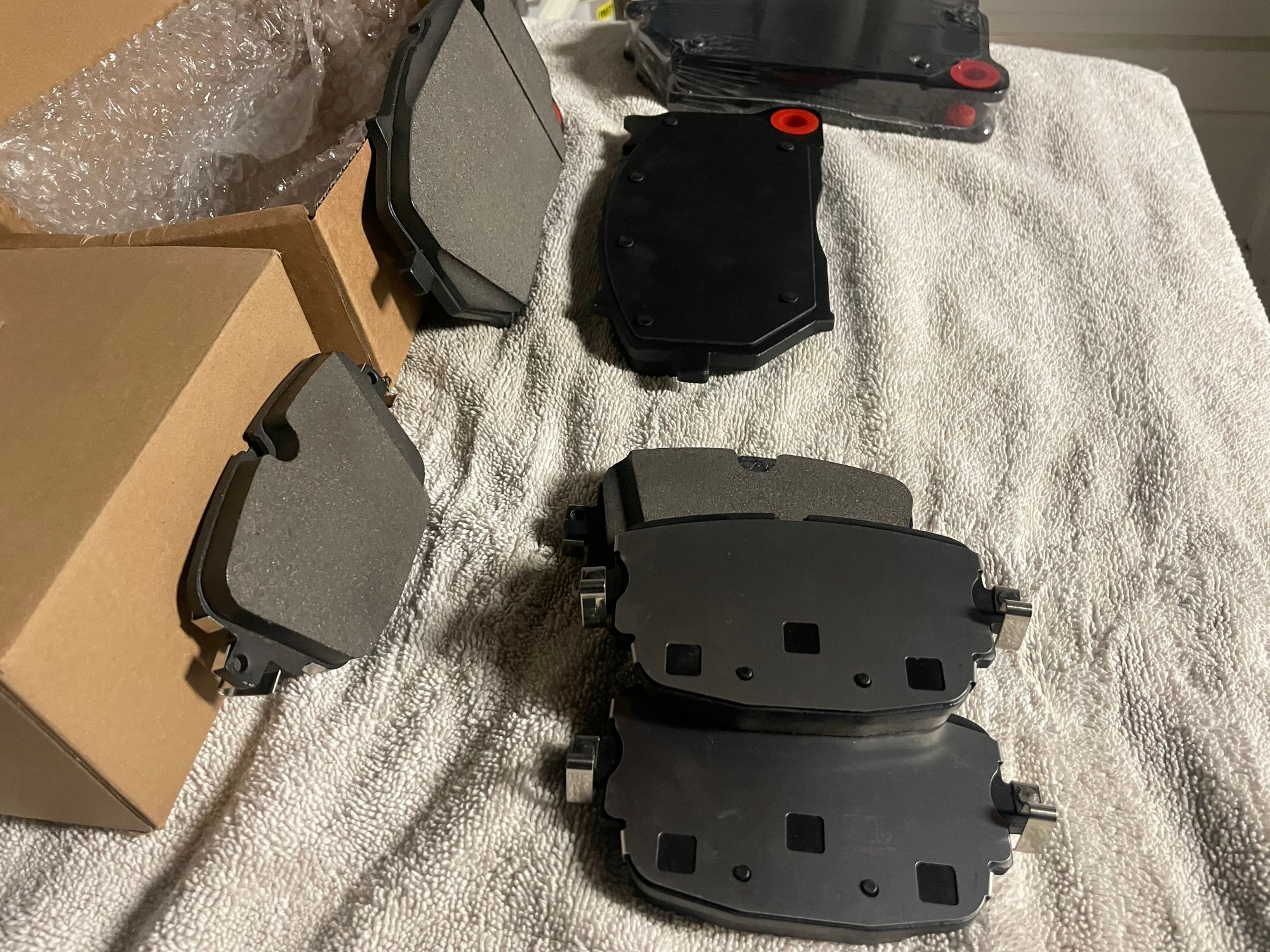 Ceramic Front & Rear Brake Pads-Fit 2021-2025 RS6-RS7 & 2020-2025 RSQ8 ...