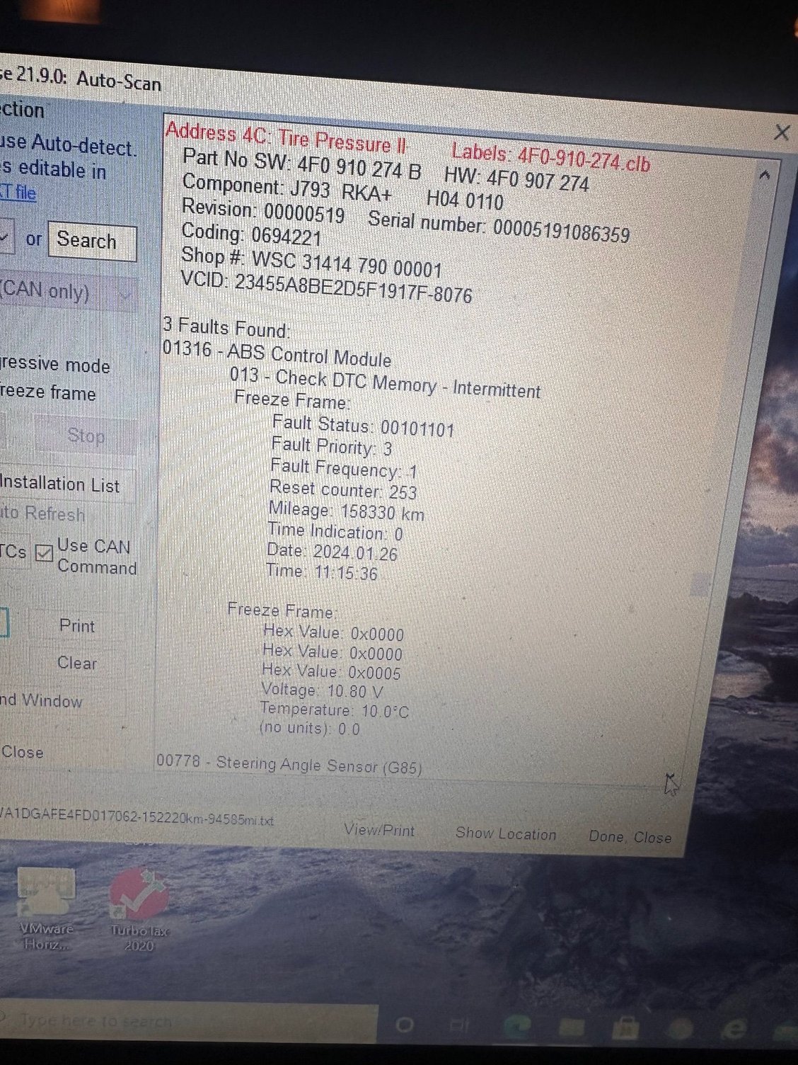 TPMS and Air Suspension Warning Lights Fix - AudiWorld Forums