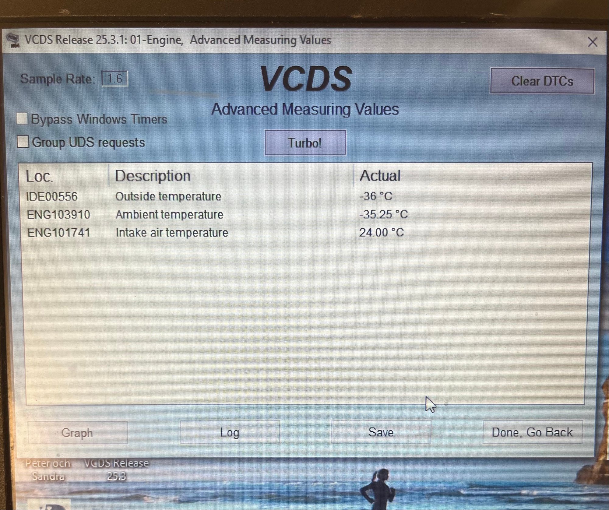 IDE00556 outside temperatur sensor location? - AudiWorld Forums
