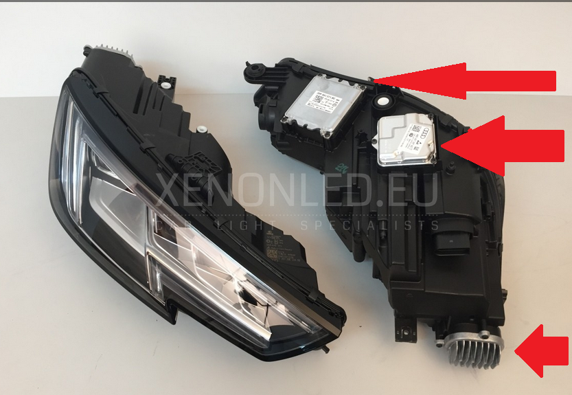 Audi A4 B9 matrix headlights DRL dimmed one side. - AudiWorld Forums