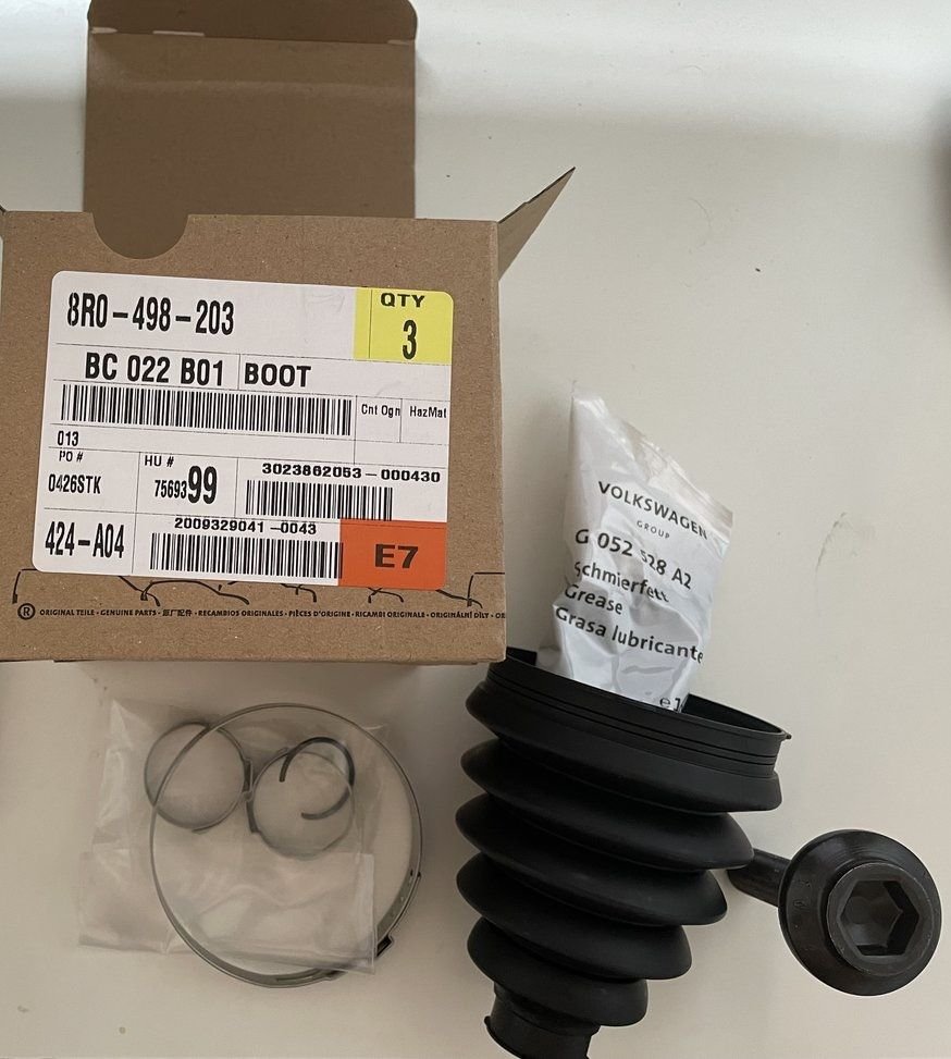 CV Boots - AudiWorld Forums