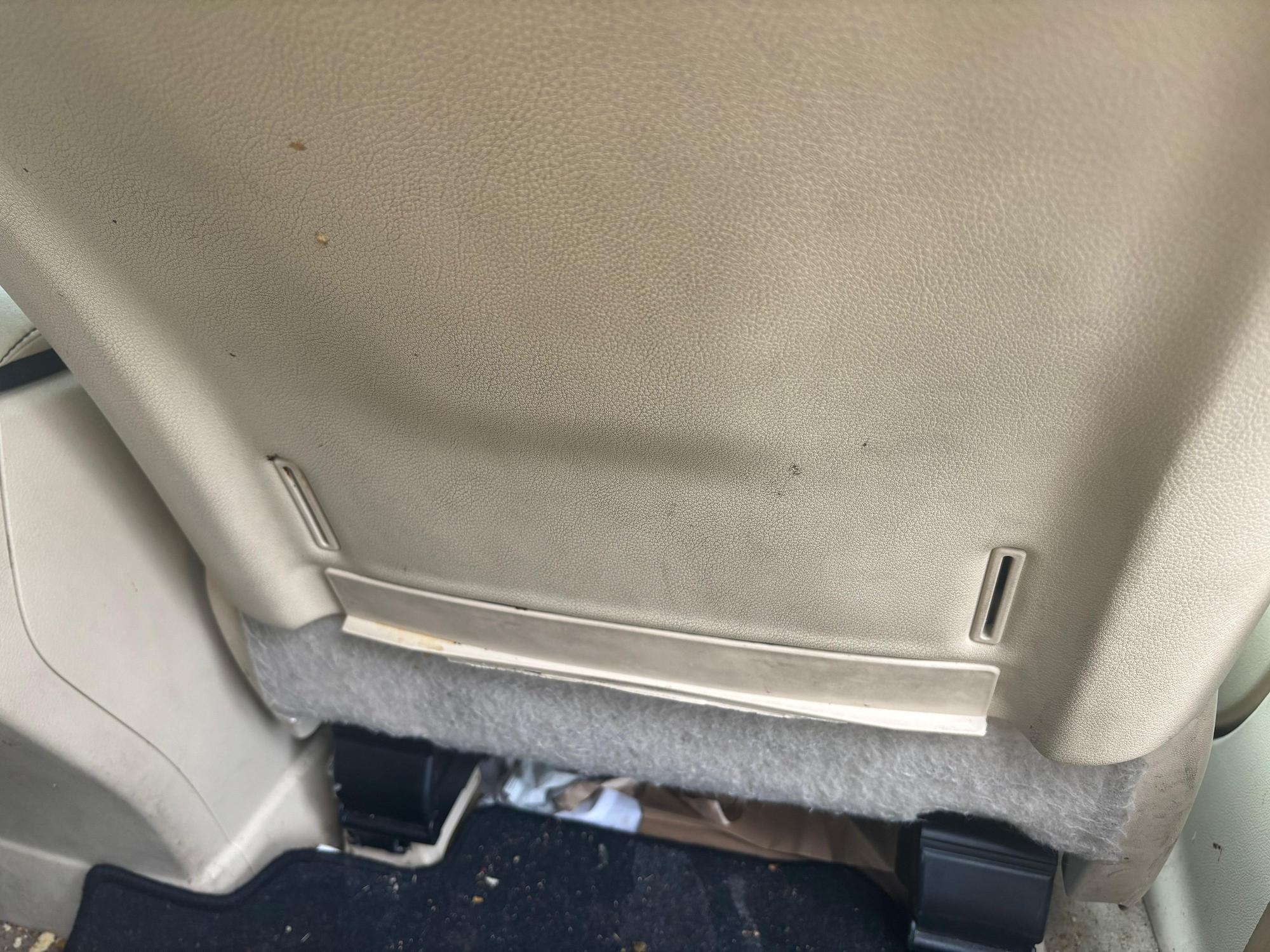 How to fix the seatback pocket - ClubLexus - Lexus Forum Discussion
