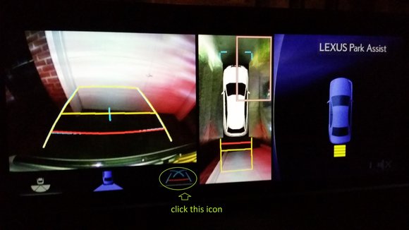 Back Up Camera Grid Lines Disappeared on 2014 Lexus RX 350 : r/AskMechanics