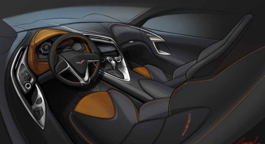Interior Sketches... - CorvetteForum - Chevrolet Corvette Forum Discussion