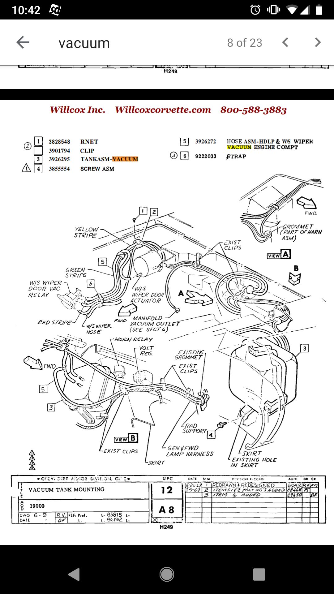Firewall grommet location type and use - CorvetteForum - Chevrolet ...