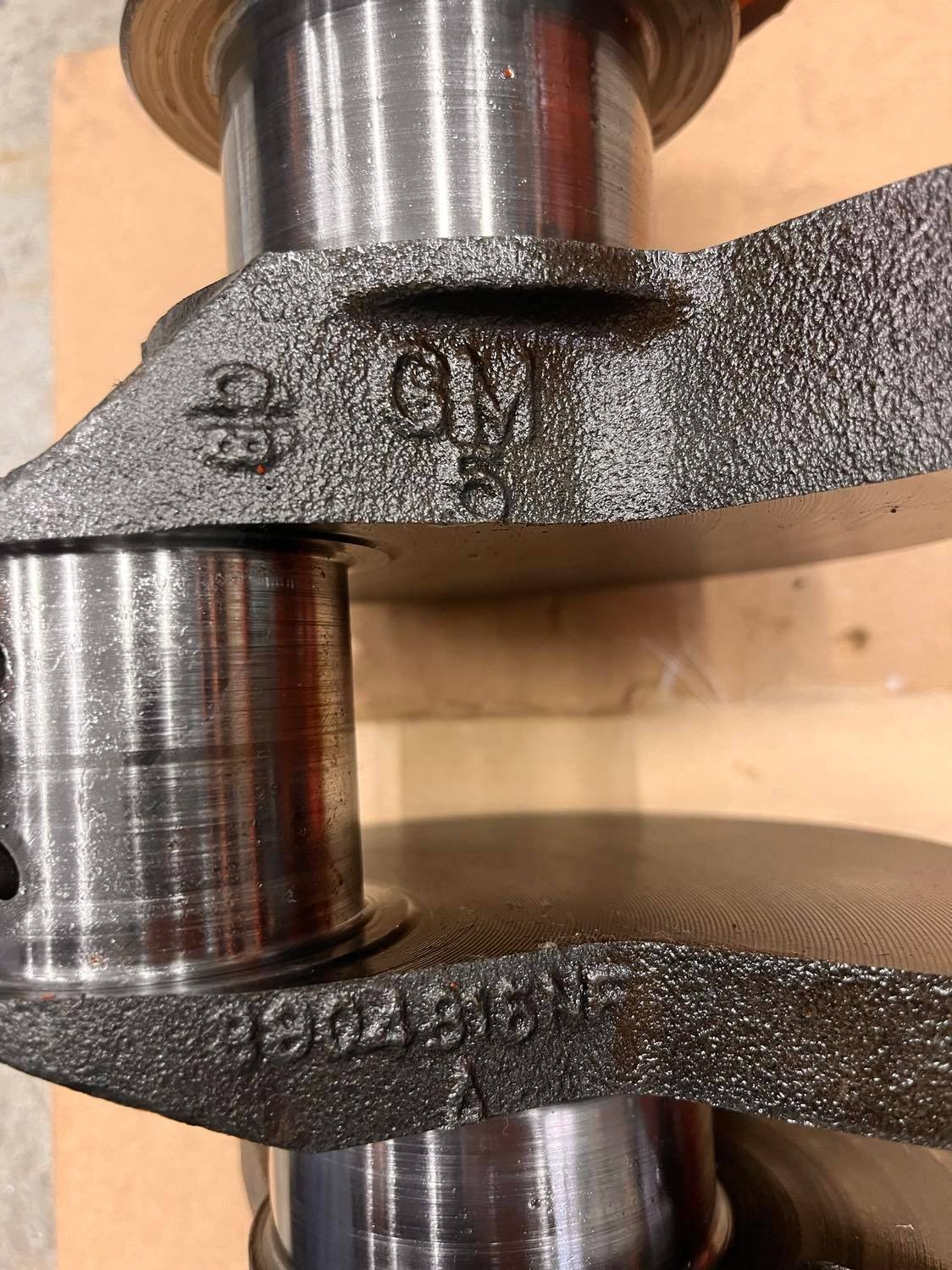 FS (For Sale) 427/396 Big Block Crankshaft #3804815 (J 28 8 ...