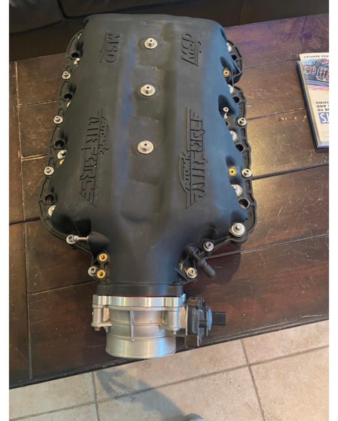 FS (For Sale) MSD 27003 Intake Manifold with ACDelco 95mm TB (LT5) and ...