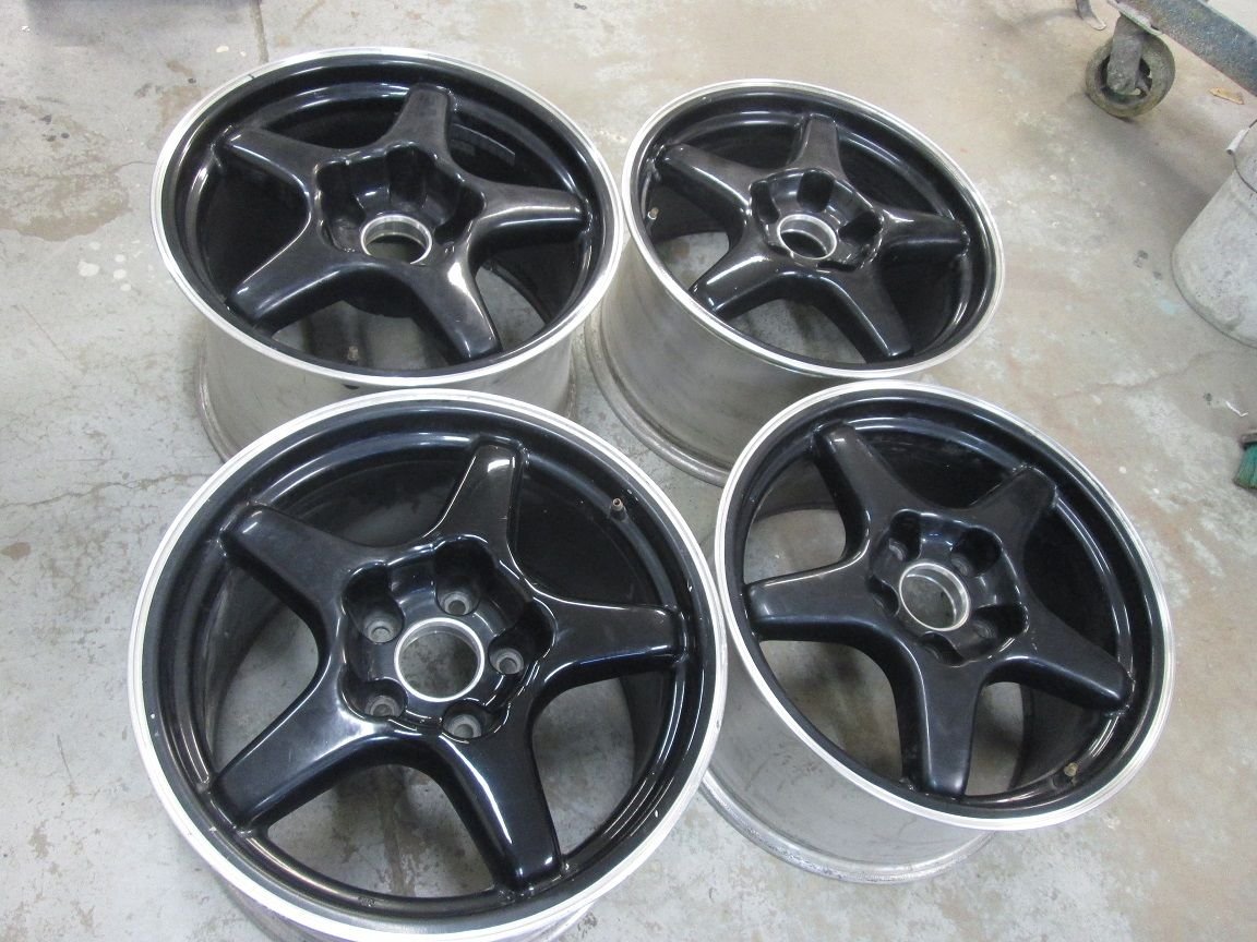 FS (For Sale) Factory C4 Grand Sport wheel set 17X9.5 17X11 ...