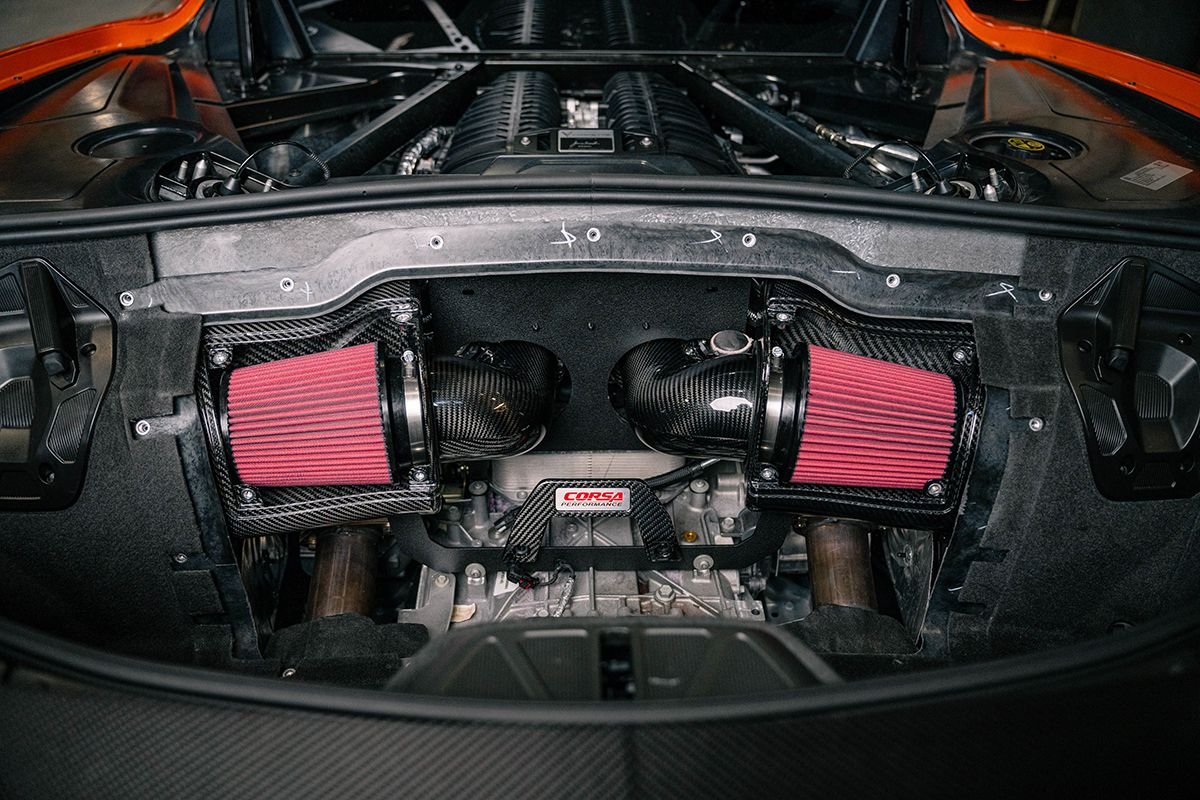 JUST RELEASED! NEW Corsa Carbon Fiber Intake For C8 Z06 - CorvetteForum ...