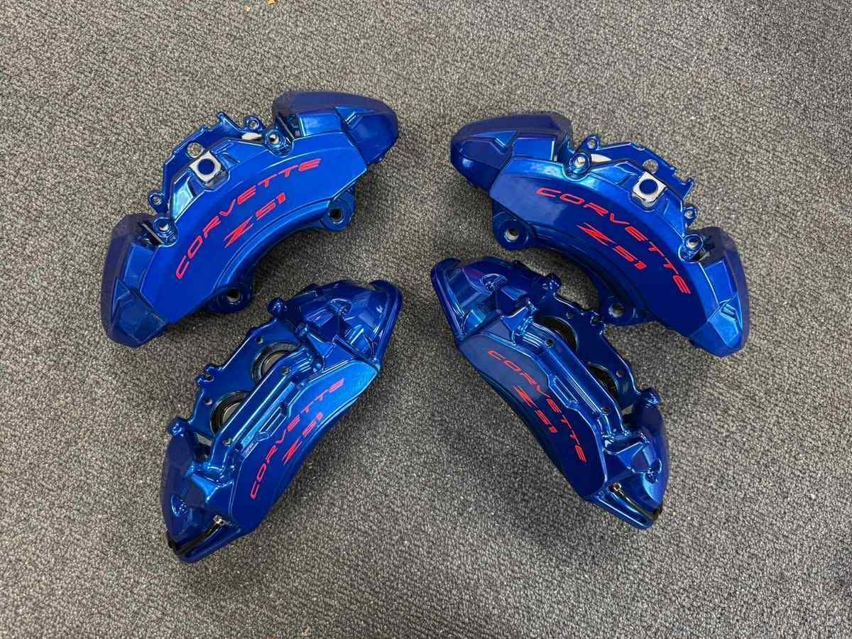 FS (For Sale) Corvette C7 Powder Coated & Rebuilt Calipers-Free ...