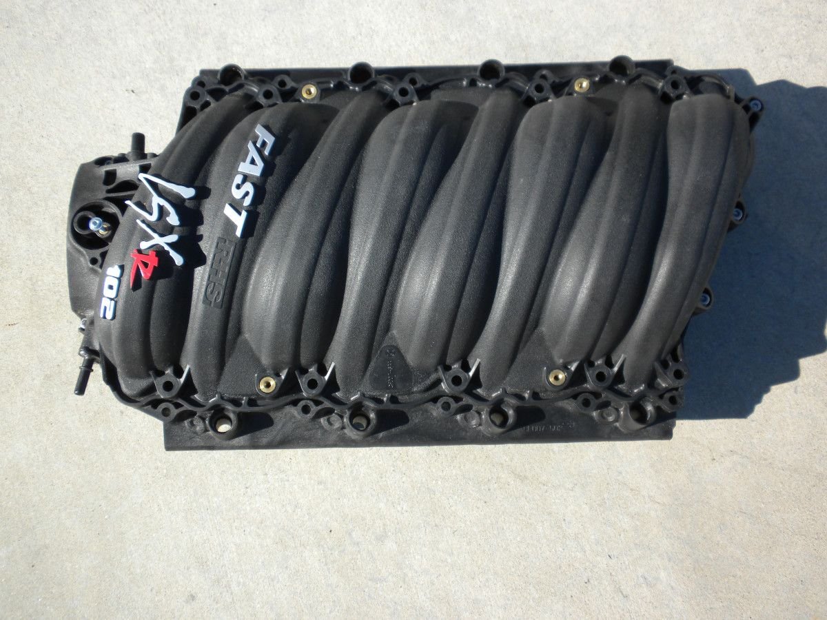 FS (For Sale) FAST 102 Black intake manifold 146302B - CorvetteForum ...