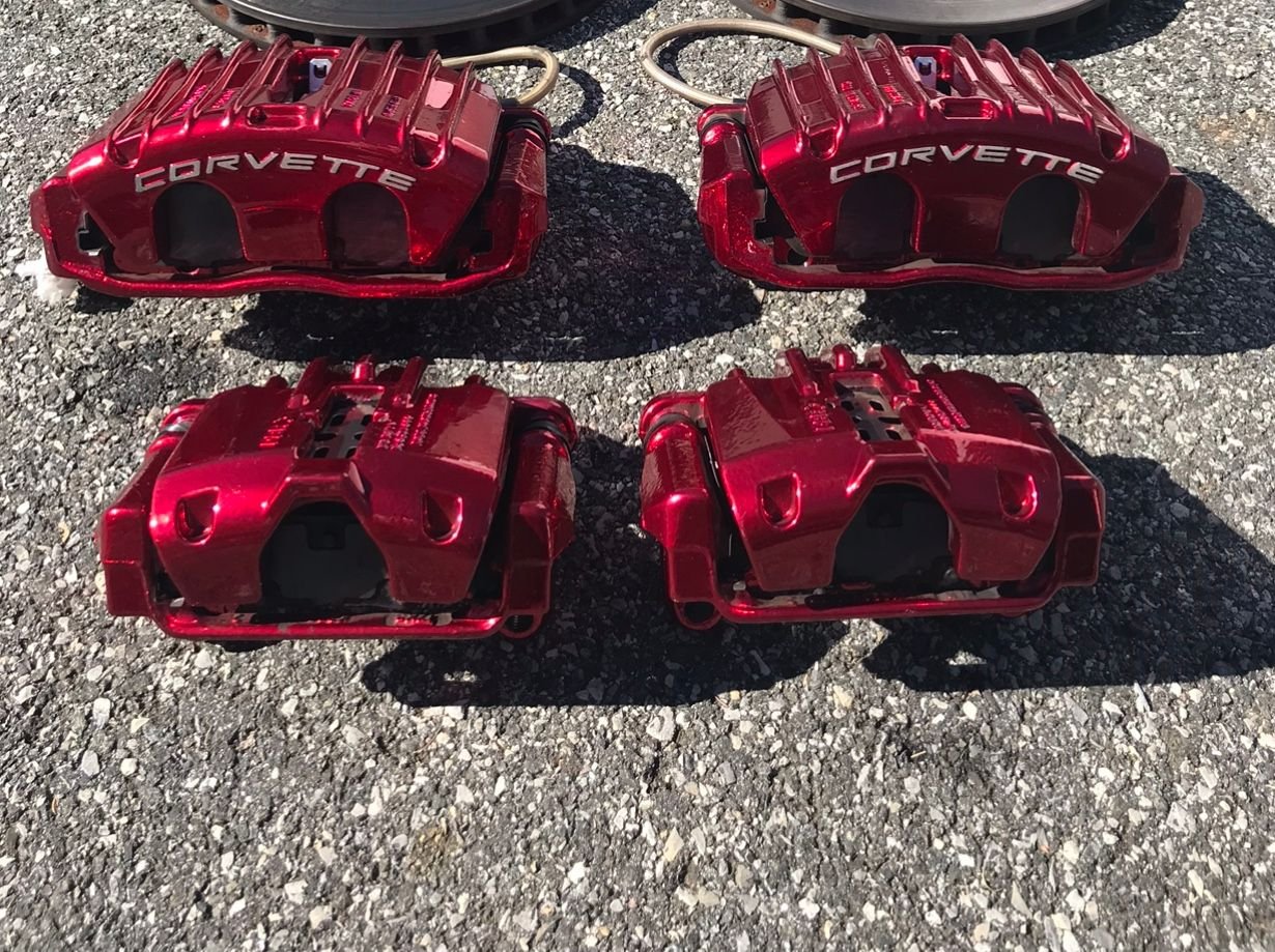 FS (For Sale) SOLD!! C5 Brake Calipers- Powder Coated, show quality ...
