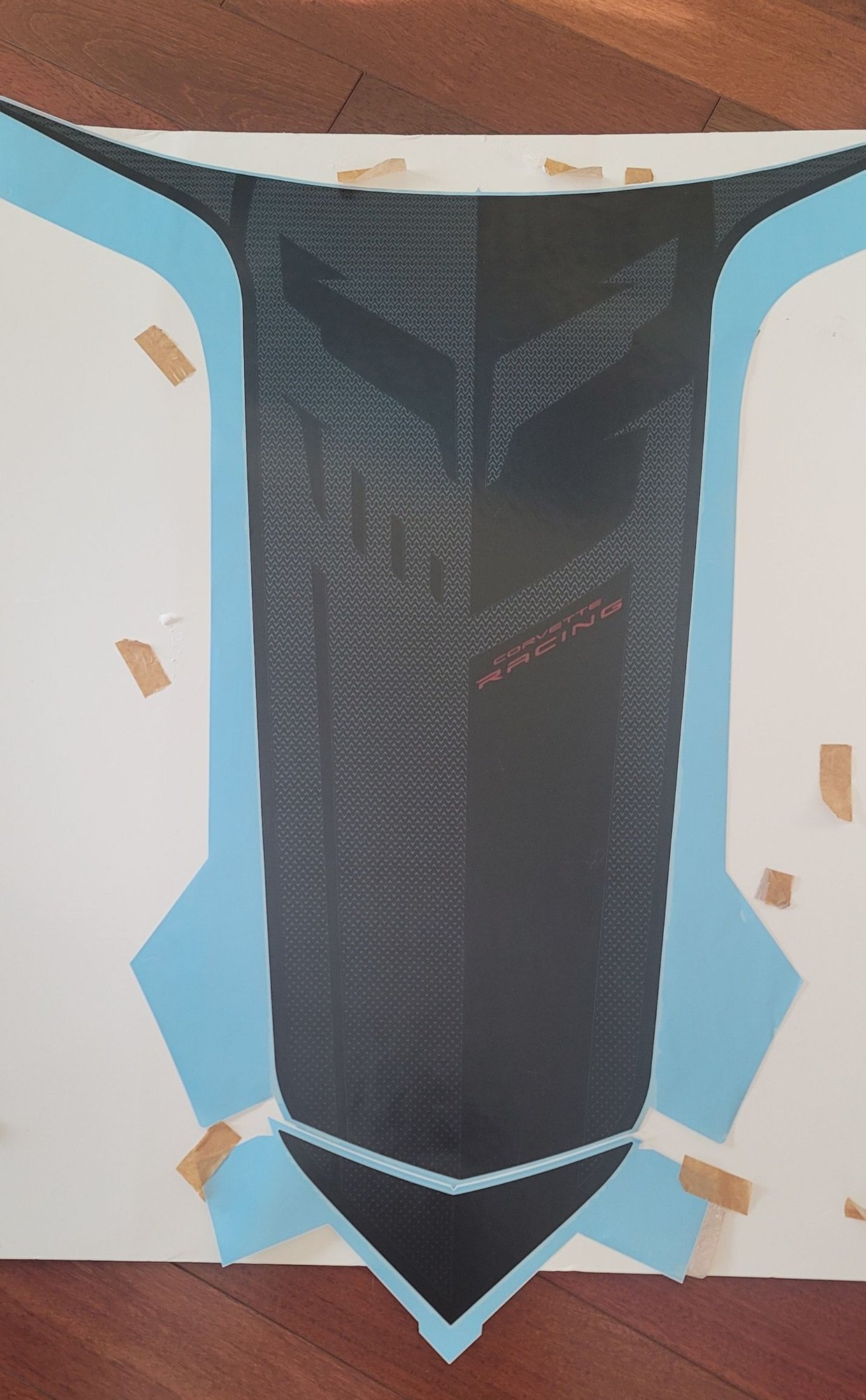 FS (For Sale) 2022 c8 corvette stingray r graphics | hood stripe jake ...