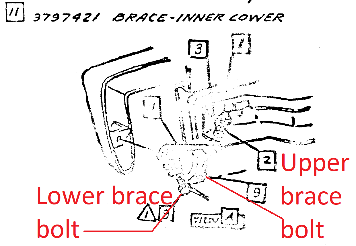 C2 1967 rear bumper inner / lower brace. Is this right? - CorvetteForum ...